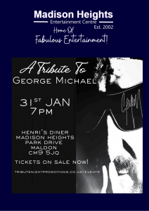 George Michael Tribute Night - Madison Heights